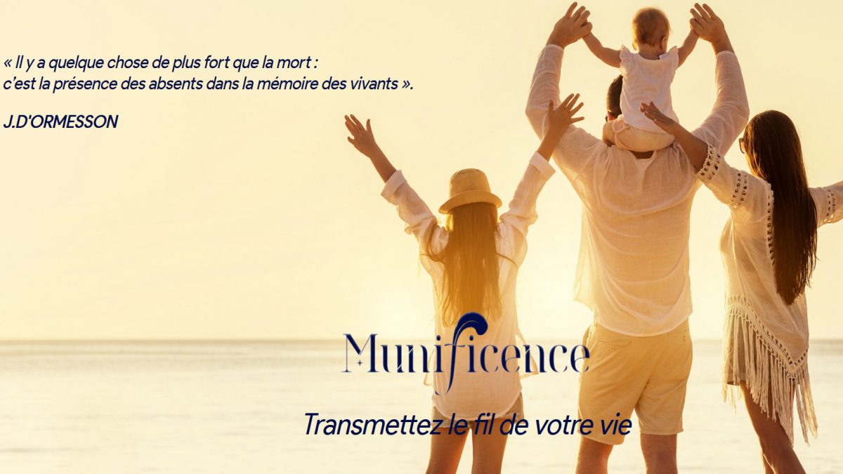 Munificence, la transmission bienveillante : Un service 100% sécurisé ...