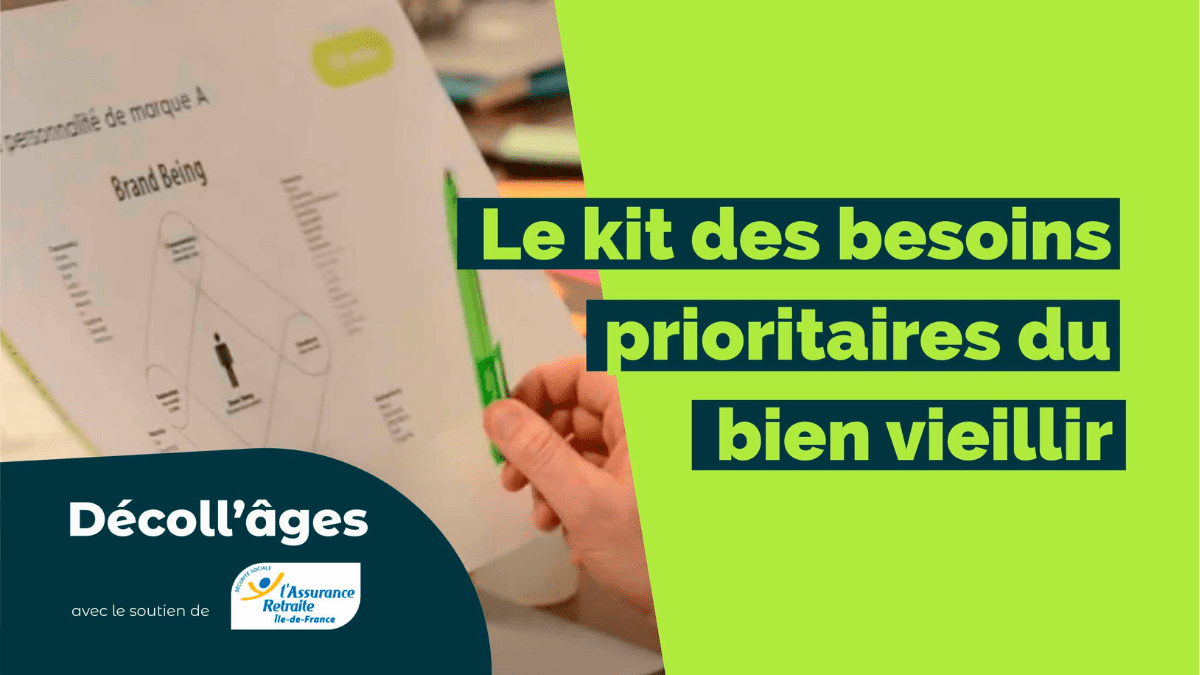 Flécher l’innovation autour du bien vieillir : le kit de survie de ...