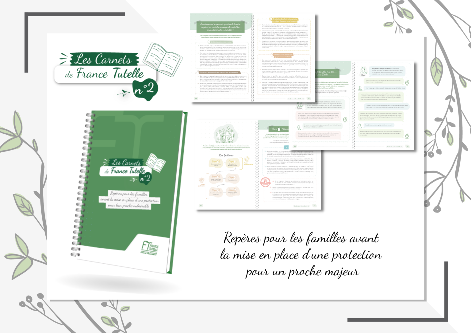 L’Association France TUTELLE complète sa collection de guides pratiques Les Carnets de France ...